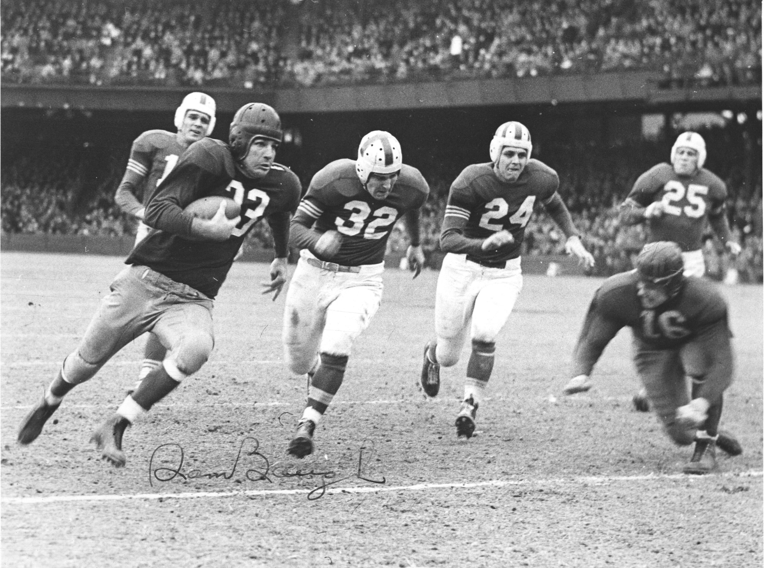 Images of the Week: Abbie Rowe’s Photographs of the Washington Redskins ...