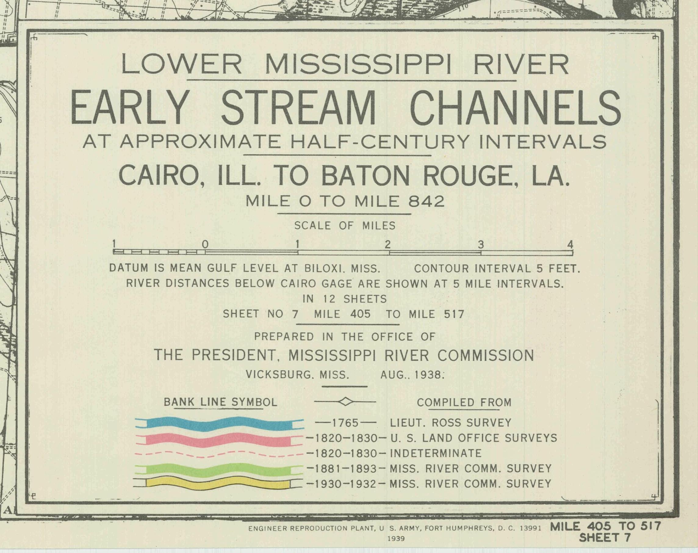 RG 77 MRC Early Stream Channels sheet 7-legend – The Unwritten Record