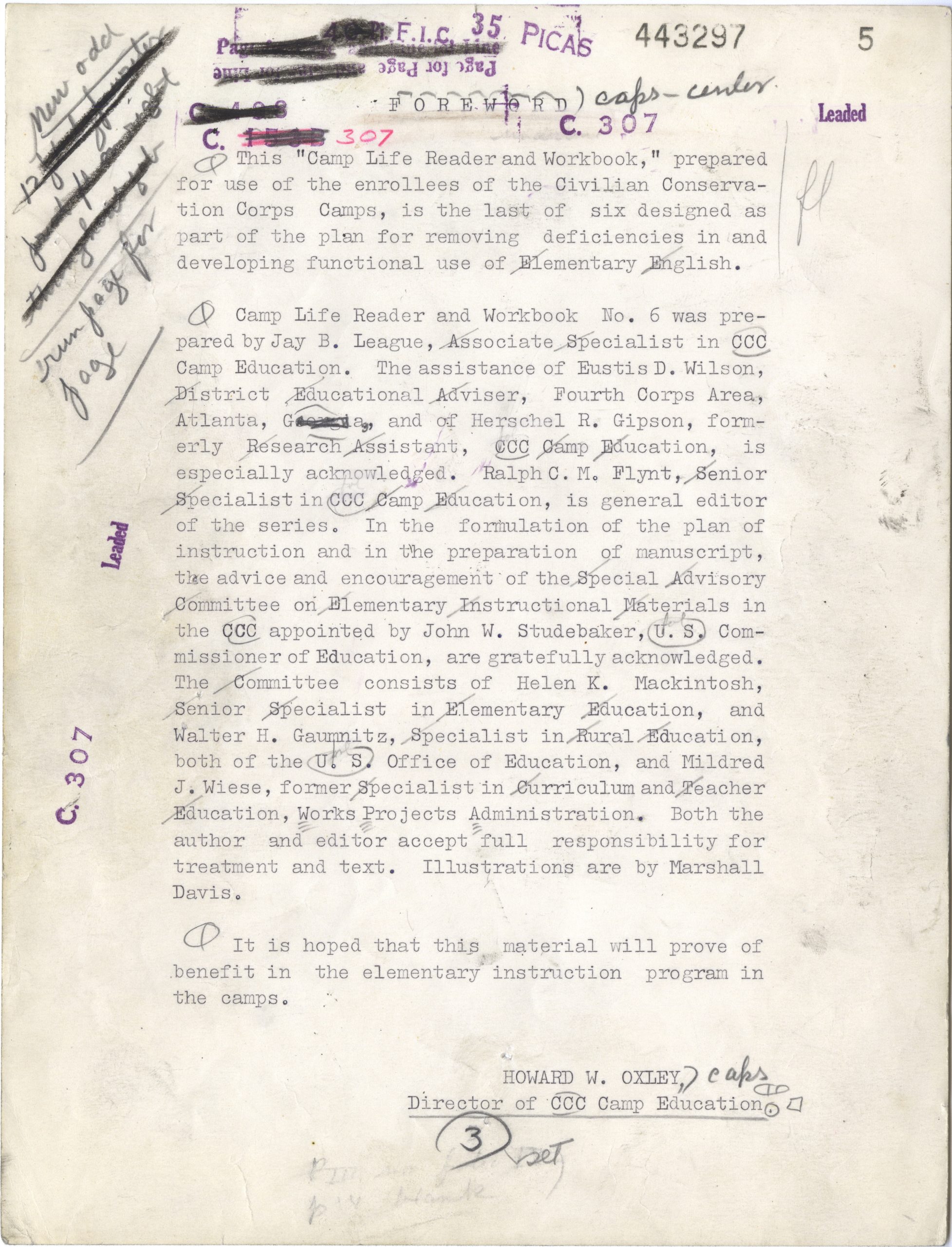 Classes, Teachers, Workbooks – School in the CCC – The Unwritten Record