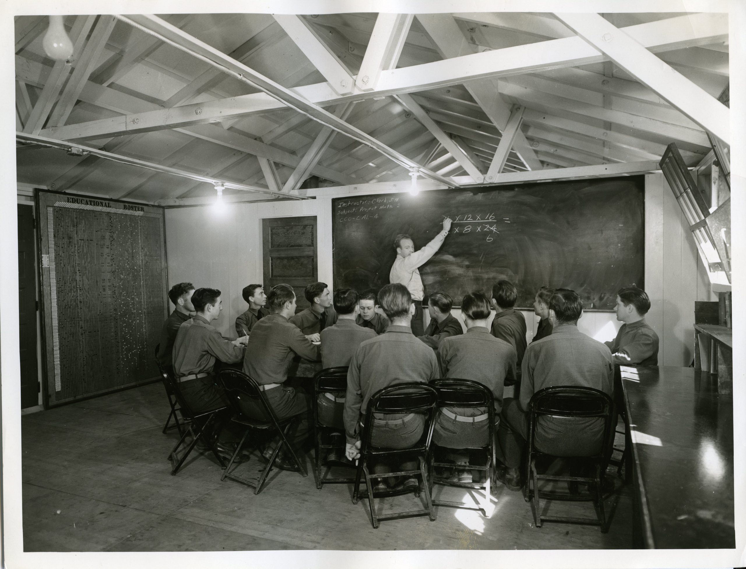 Classes, Teachers, Workbooks – School in the CCC – The Unwritten Record