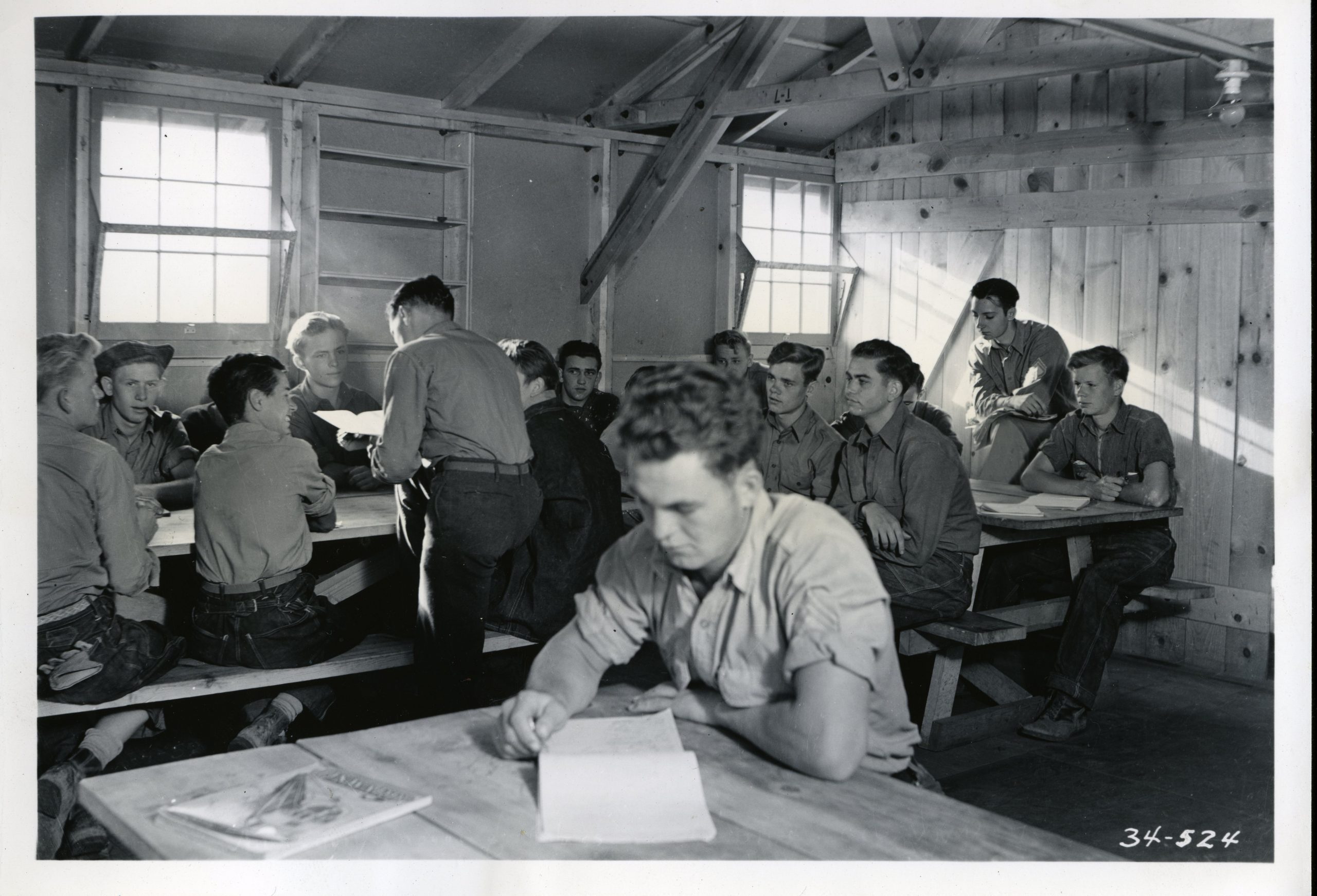 Classes, Teachers, Workbooks – School in the CCC – The Unwritten Record
