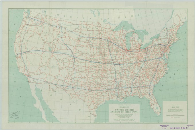 Usa Interstate Highway System Map Future Interstate Highway System