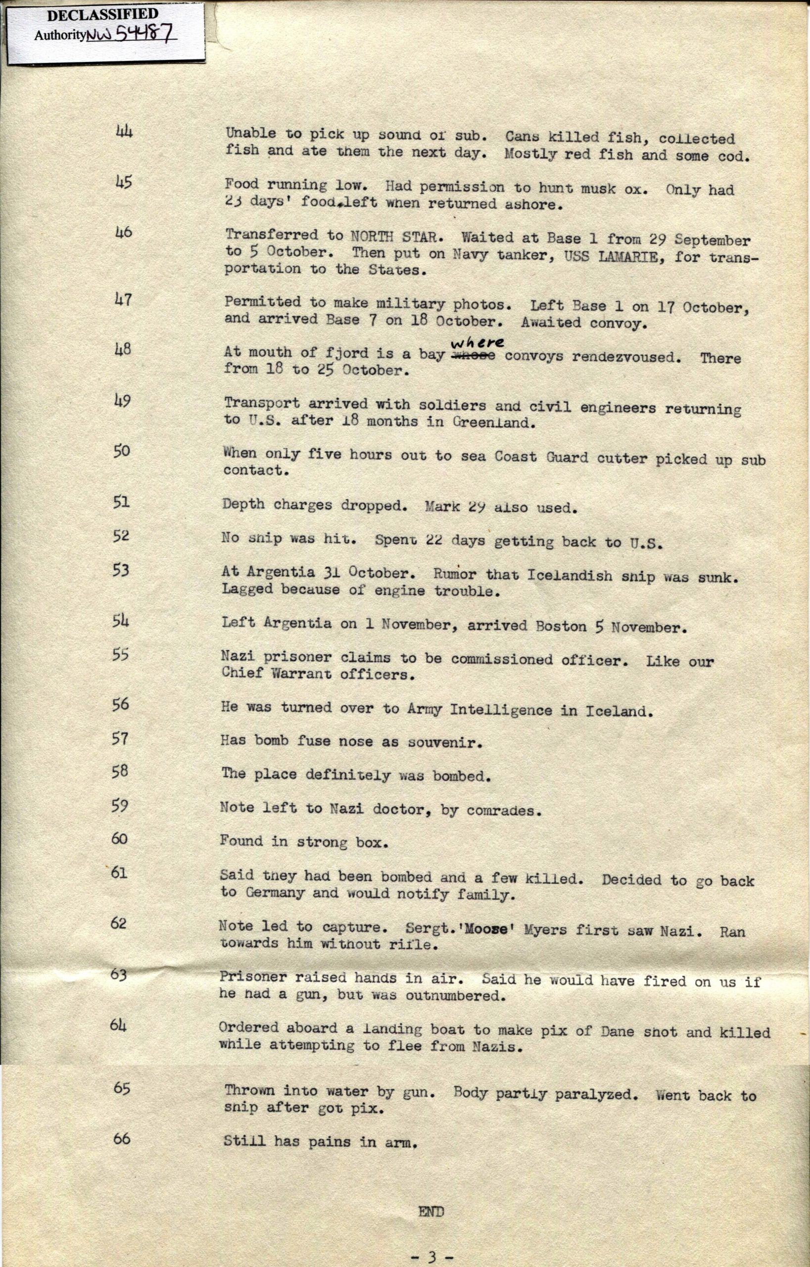 Hy Rothman – Searching for Nazis on the Greenland Patrol – The ...