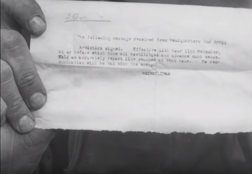 Captured on Film: Armistice Day 1918 – The Unwritten Record