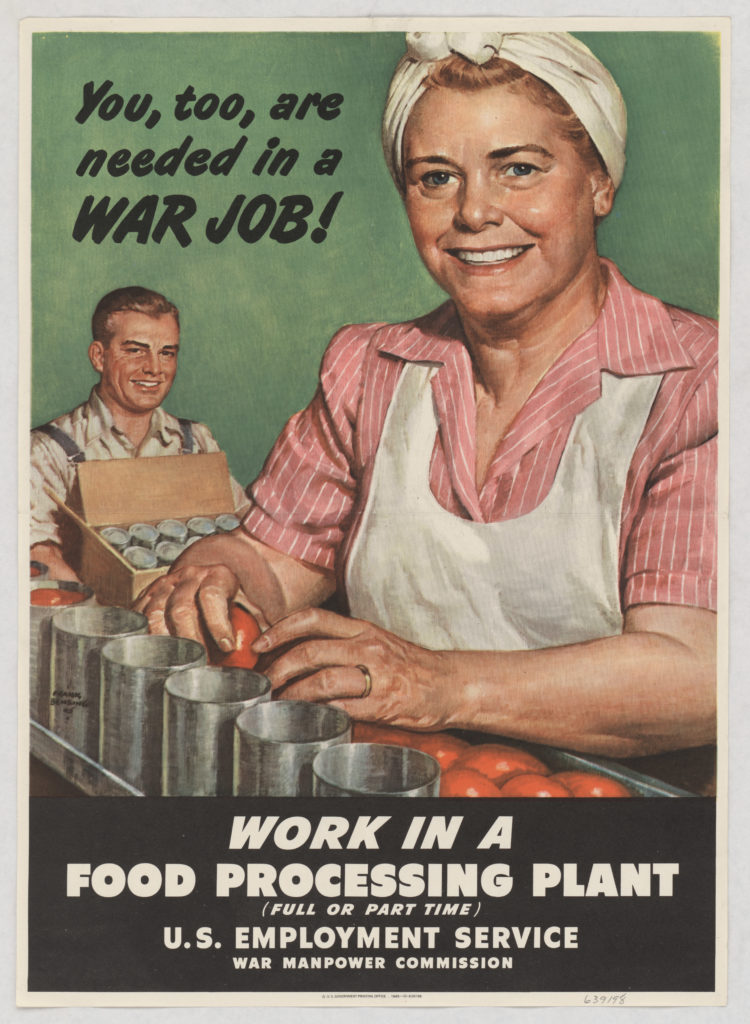 Food and the War Effort – The Unwritten Record