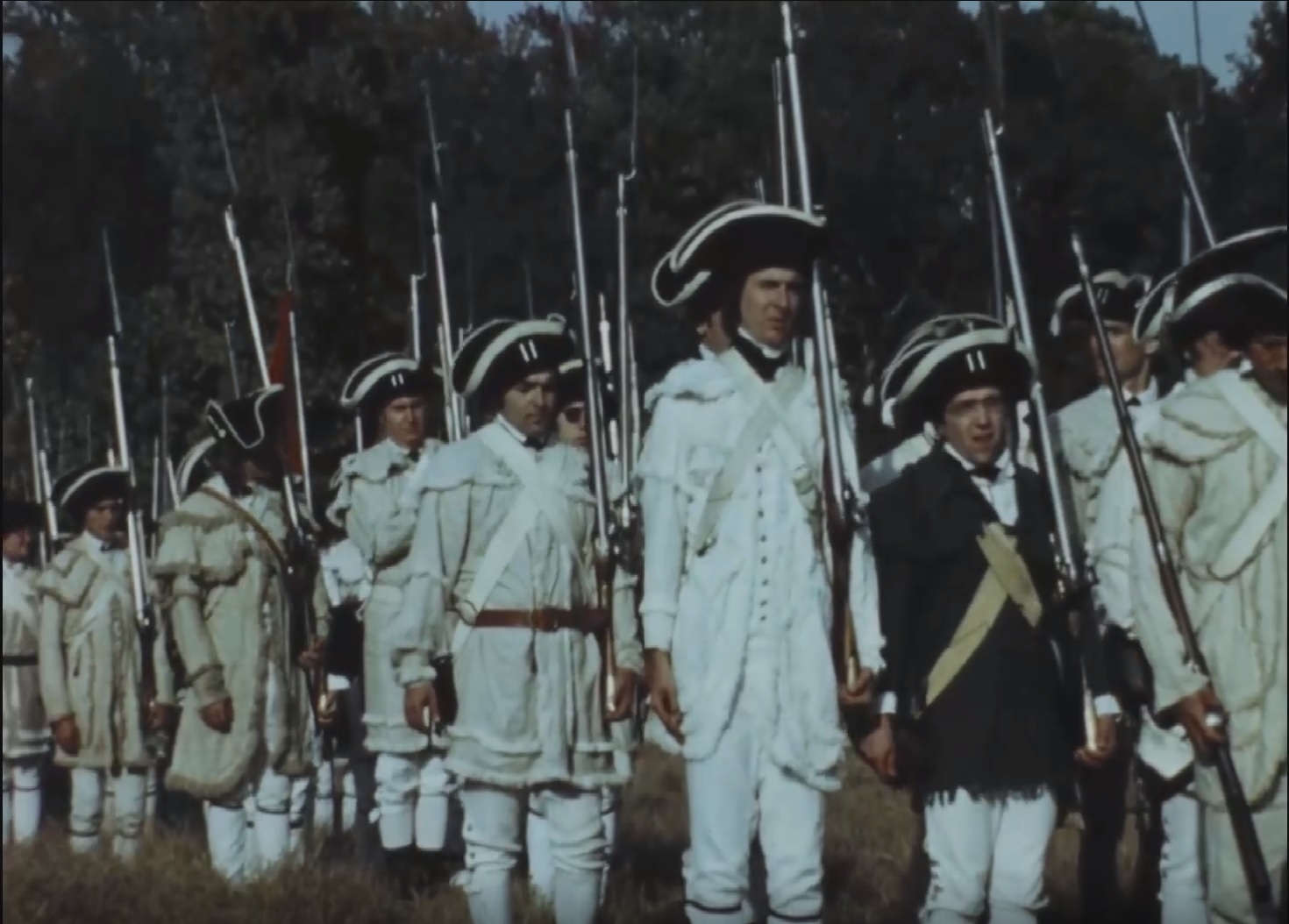 Still from Victory at Yorktown – The Unwritten Record