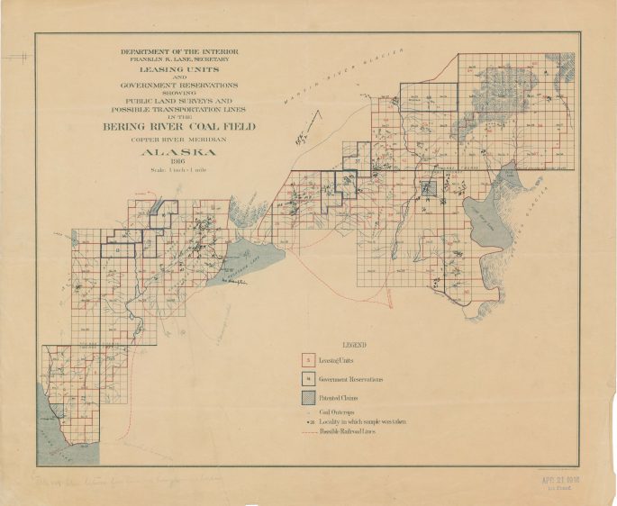 Coal Mining in Alaska: Coal Fields of the Alaska Engineering Commission ...